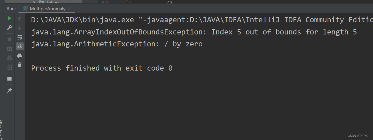java 异常进阶 多异常和自定义异常详解_java catch 多个异常-CSDN博客