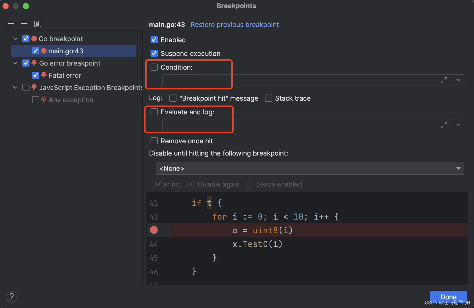 Go调试器-Delve_delve go-CSDN博客