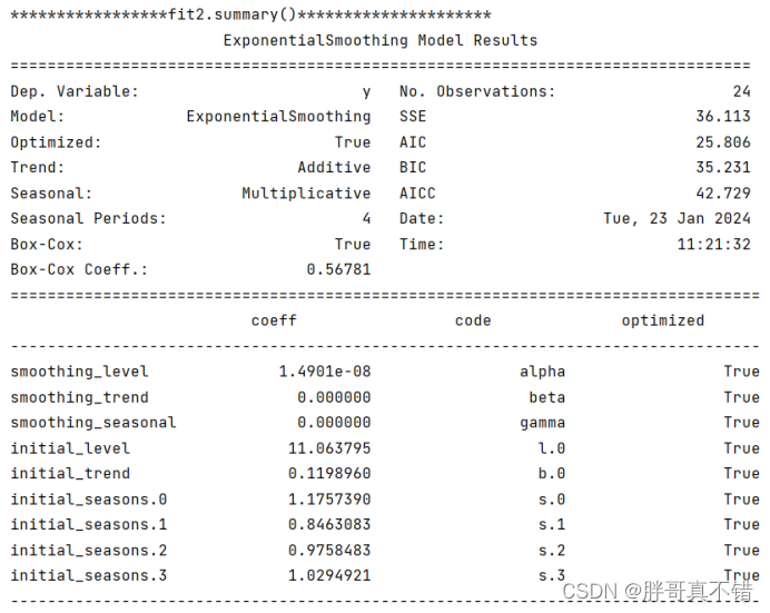 Python实现时间序列分析指数平滑模型exponentialsmoothing算法项目实战python 指数平滑