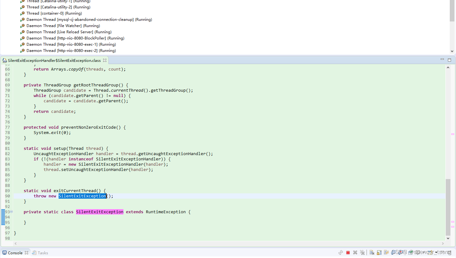 spring-boot-devtools debug SilentExitException-CSDN博客