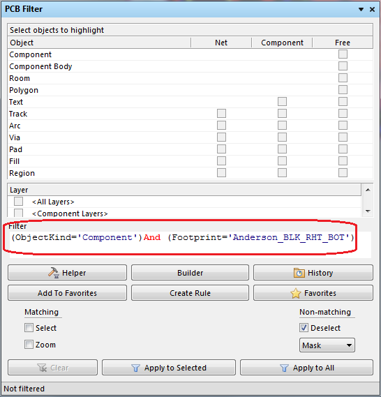 在Altium Designer中查询语句（Query）Query helper Querybuilder-CSDN博客