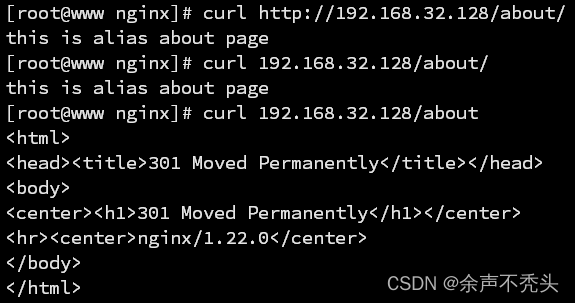 nginx 301 Moved Permanently错误-CSDN博客