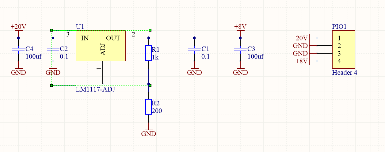 测试LM1117-ADJ的输出特性_1117adj可调电路图-CSDN博客