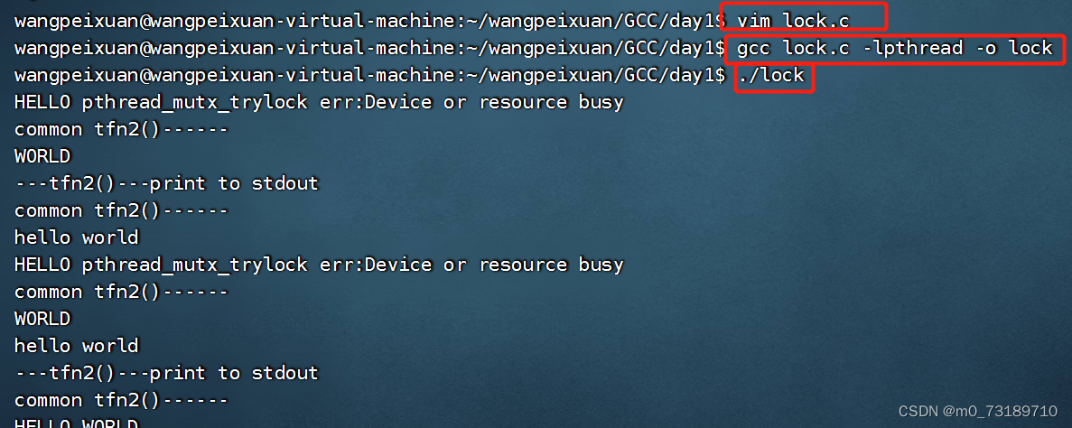 【linux】线程同步 互斥量 死锁 读写锁_pthread mutex lock 两次-CSDN博客