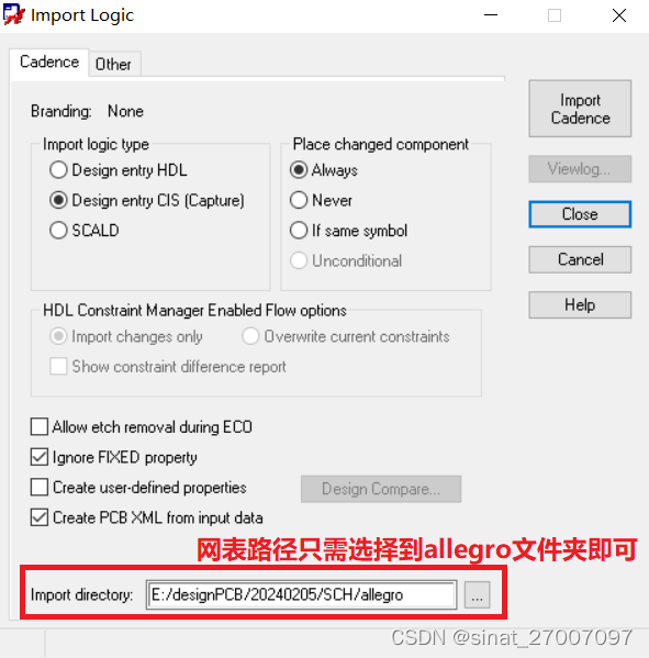 Orcad原理图导入Allegro_orcad导入allegro-CSDN博客