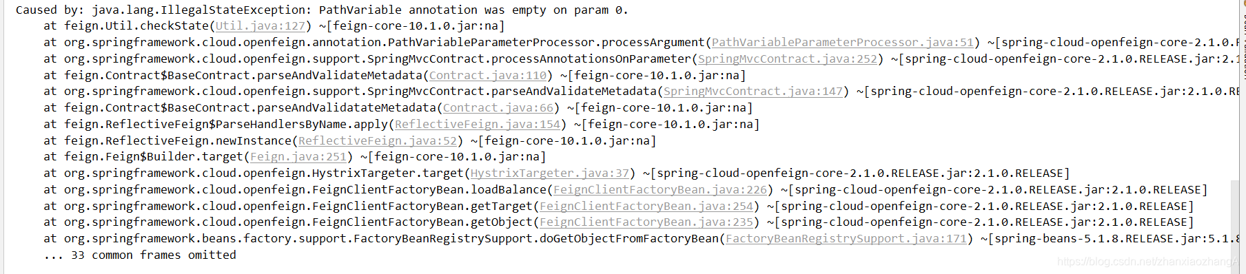 java.lang.IllegalStateException: PathVariable annotation was empty on param 0异常解决方法_param ...