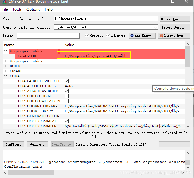 win10+vs2017+cmake环境下yoloV4的安装配置方法，yoloV4在windows下的安装配置_vs2017设置cmake-CSDN博客