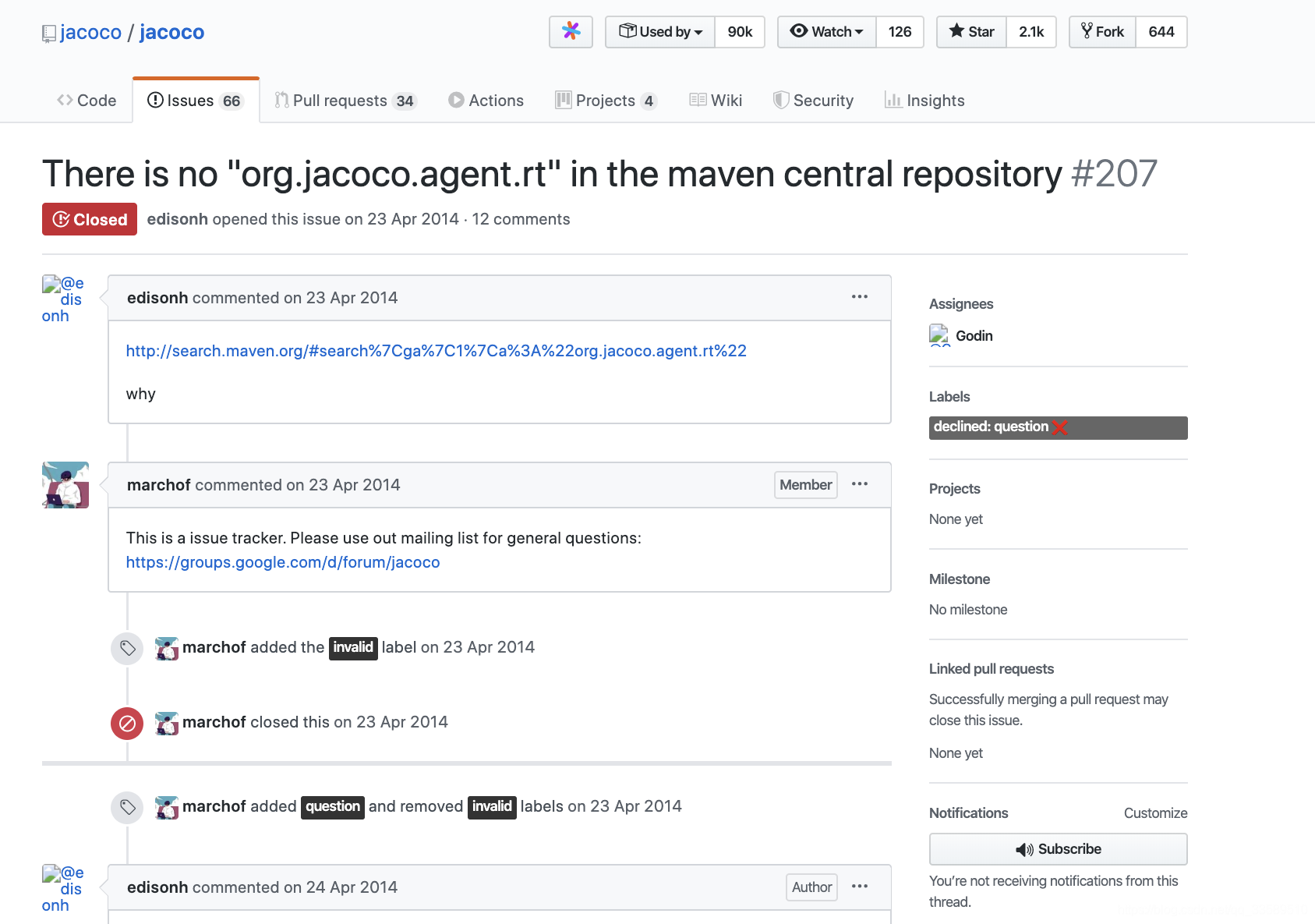 "org.jacoco.agent.rt" 在 maven 中找不到_JavaEdge.-AI Agent技术社区