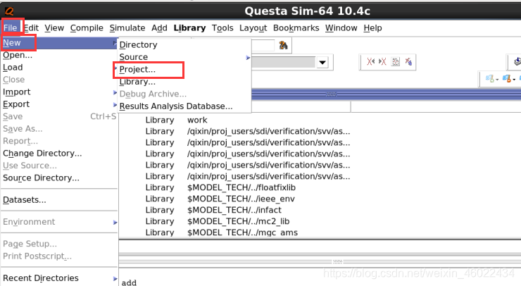 Questasim的基本运用_questsim-CSDN博客
