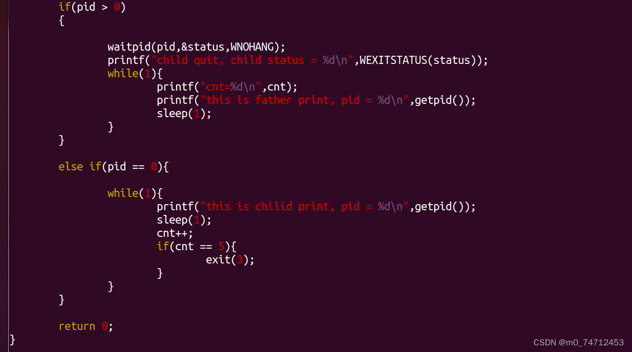 linux中wait与waitpid函数使用场景及扩展_linux c语言 waitpid 的结合使用-CSDN博客