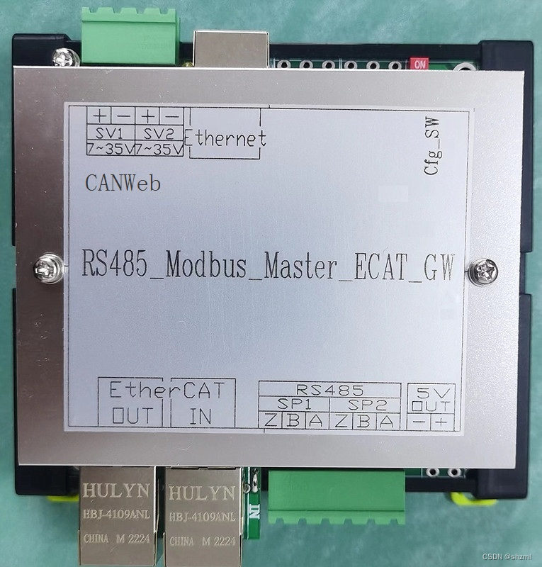 以太网 RS485 modbus 转 EtherCAT从站XML配置文件详解如何编写 编辑快速生成（AX58100 ET1100 SPI FMSC TWinCAT 从站 开发板 开发设计及源 ...