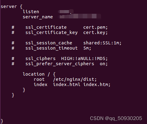 Ubuntu安装nginx并部署静态网站_ubuntu安装nginx部署dist-CSDN博客