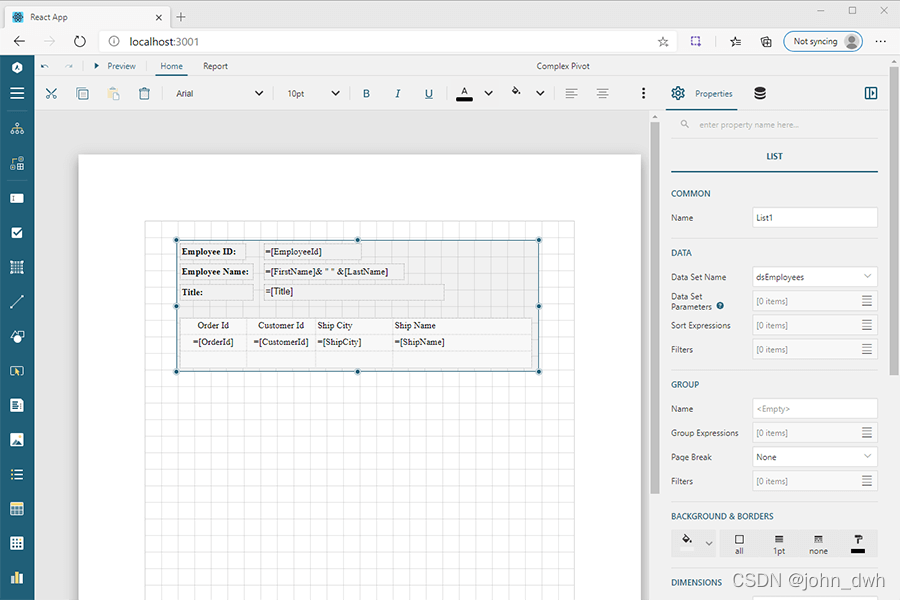 ActiveReportsJS 3.0 全新亮相 ActiveReportsJS-CSDN博客