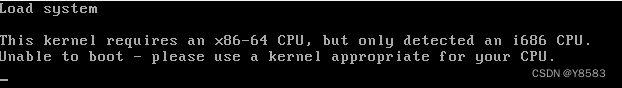 VirtualBox虚拟机报错：This kernel requires an x86-64 CPU, but only detected an i686 CPU-CSDN博客