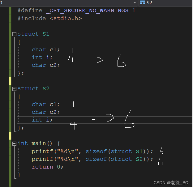 【关于结构体内存对齐问题】-CSDN博客