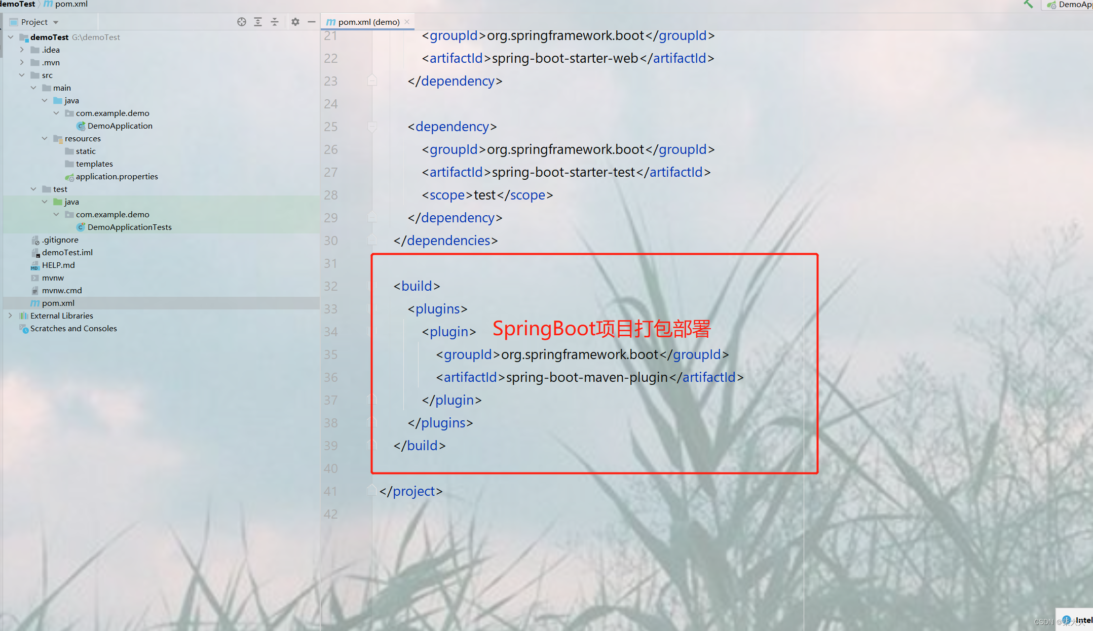 胎教级SpringBoot项目搭建_spring boot idea 配置 胎教-CSDN博客