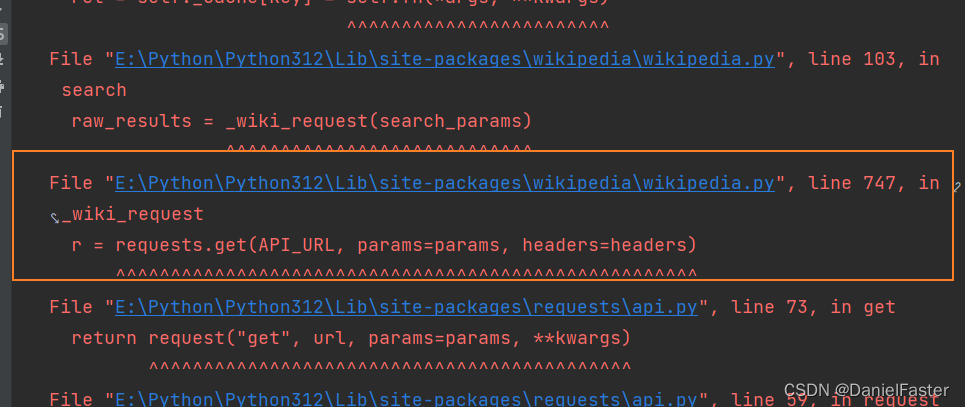 解决使用wikipedia出现的问题connectionerror Connectionpool Host ‘‘ Port 80