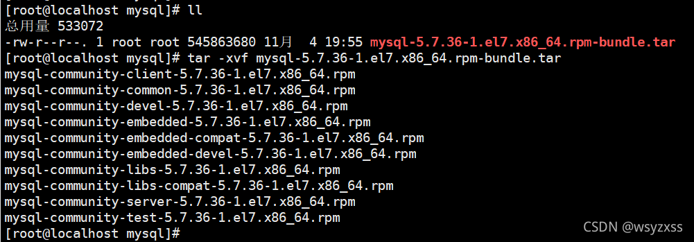 Red Hat Enterprise Linux Server release 7.4 (Maipo) 安装mysql5.7.36-CSDN博客