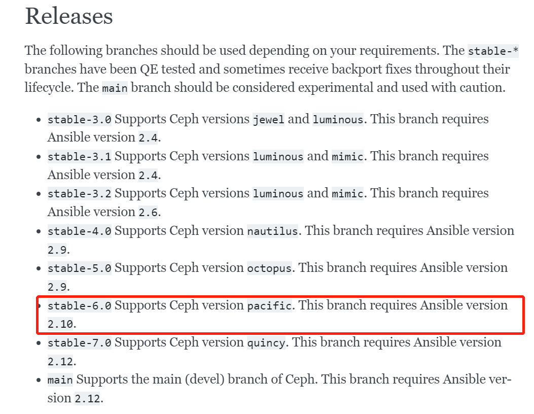 ceph-ansible部署Ceph Pacific版本集群_ansible 部署ceph-CSDN博客