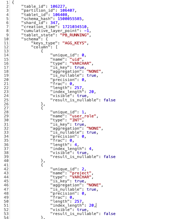Doris failed to initialize storage reader. tablet=106408, res=[NOT ...