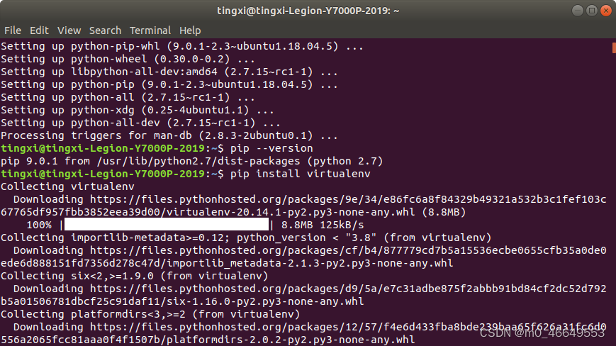 Ubuntu 18.04安装virtualenv最全最详细_ubuntu virtualenv-CSDN博客