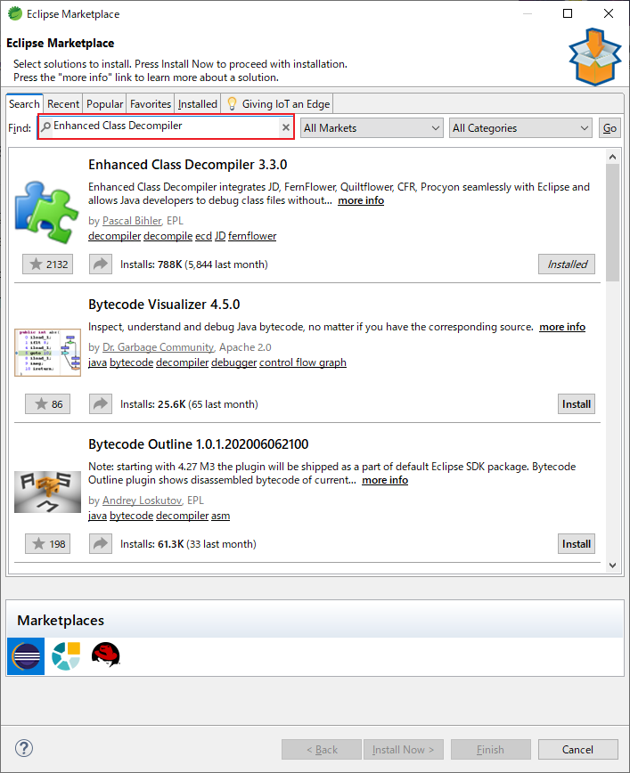 Eclipse反编译插件 Enhanced Class Decompiler-CSDN博客