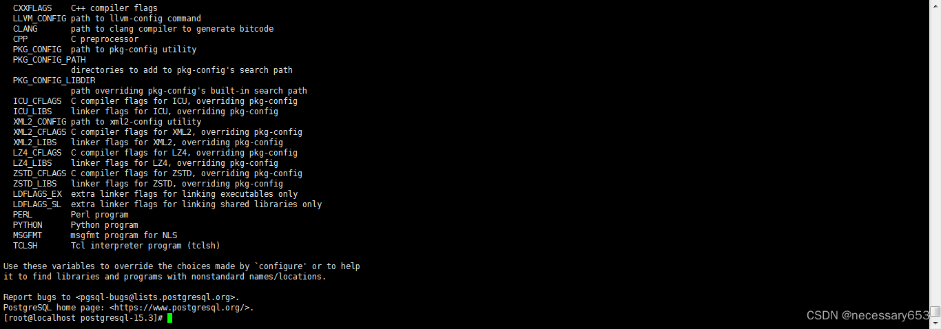 postgresql-15数据库基于centos7安装_centos7安装postgresql15-CSDN博客
