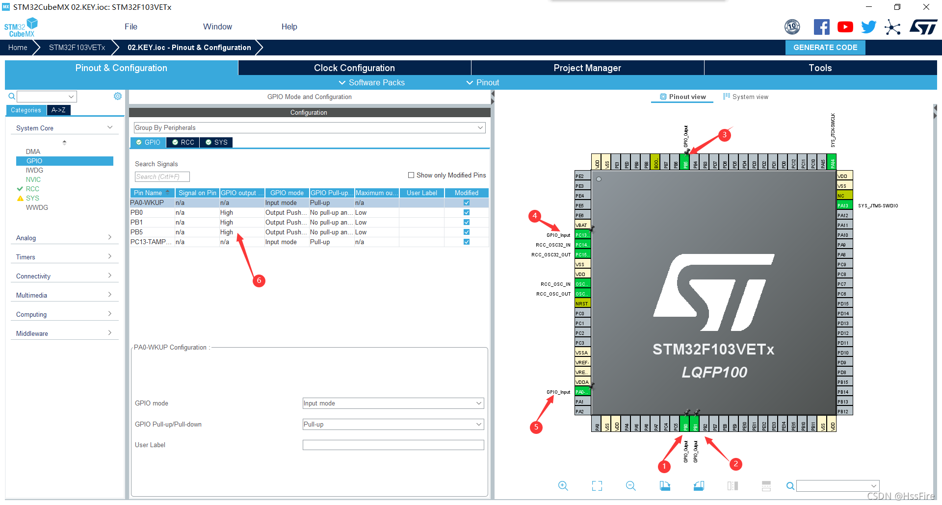 STM32CubeMX(二）：按键KEY_stm32 cubeide 电容触摸按键-CSDN博客