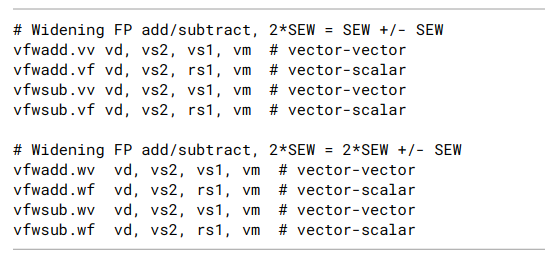 RISCV-V-1.0向量扩展指令集学习_risc-v vector-CSDN博客