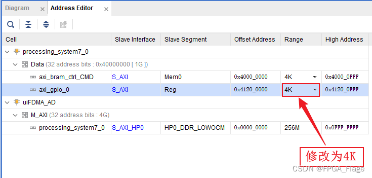 【Xilinx Vivado 2019.2 BD 编译出错(地址位宽不对)：[IP_Flow 19-3478] Validation failed...】_vivado validation ...