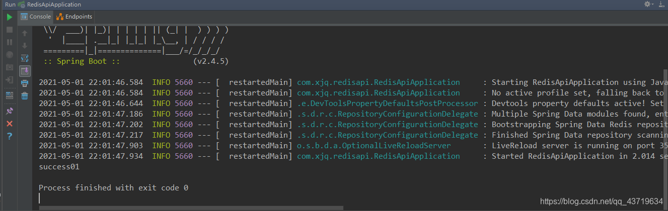 Redis学习--------SpringBoot整合redis使用_objectmapper.setvisibility-CSDN博客