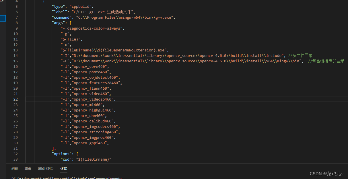 在VSCode中使用Opencv_vscode opencv-CSDN博客