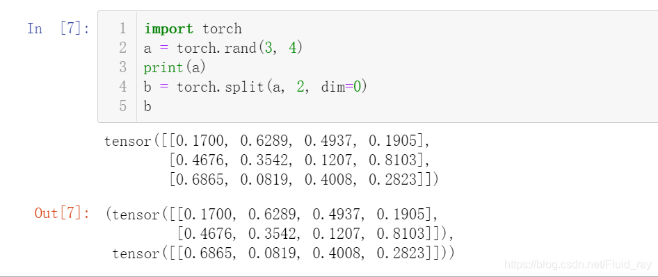 pytorch每日一学40(torch.split())将张量拆分为块(tensor的分割)_pytorch如实现滑动窗口的形式分割tensor-CSDN博客