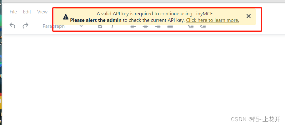 vue3中tinymce5.1.1基础配置、使用api-key、上传图片、自定义按钮，以及付费情况_tinymce apikey-CSDN博客