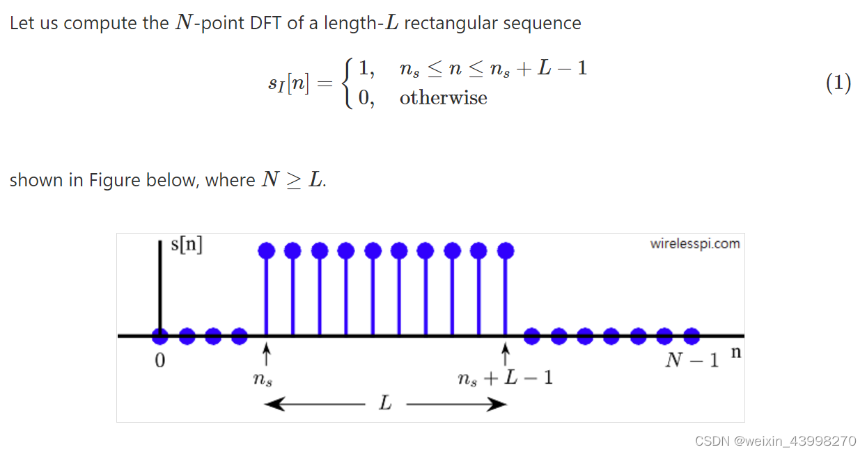 DFT 基本概念_矩形dft-CSDN博客