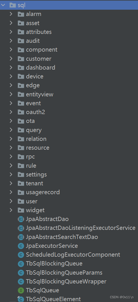 【Thingsboard】源码分析：数据 dao 层_org.thingsboard.server.dao.model.sql.deviceledgere-CSDN博客