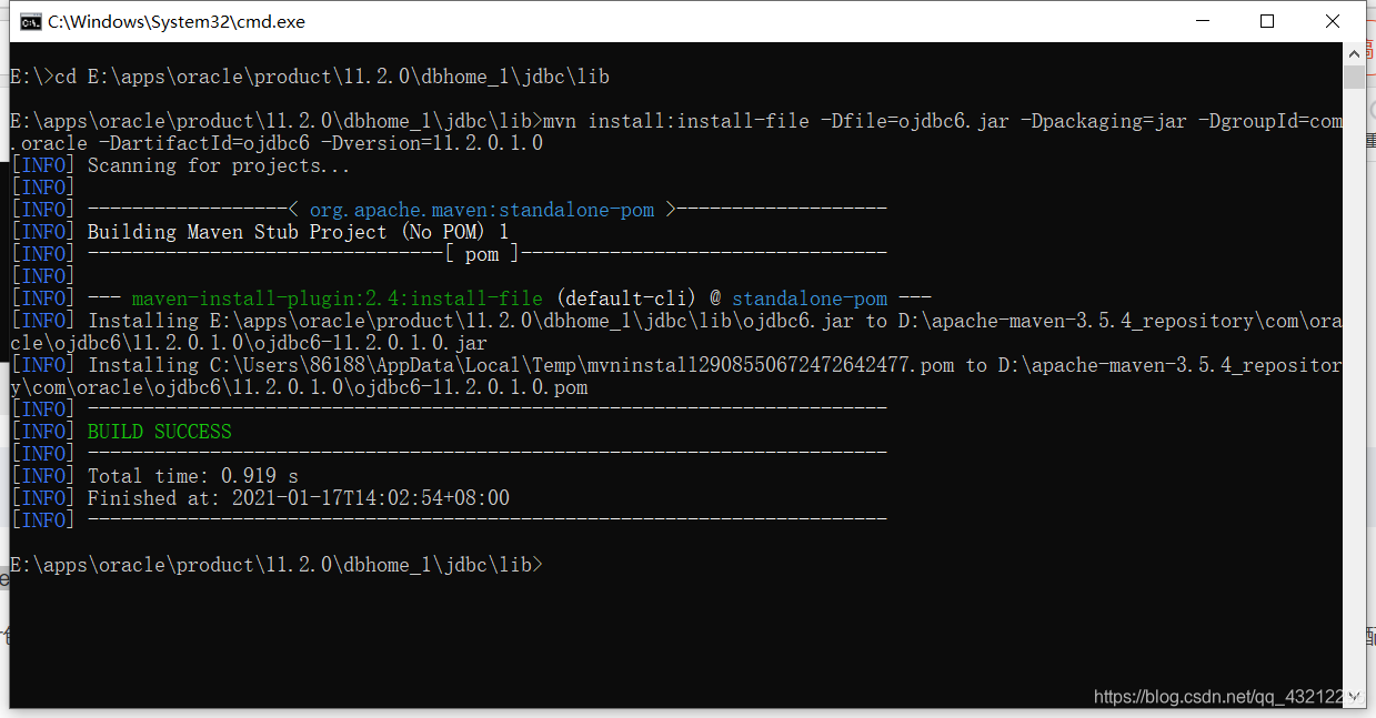 Maven添加Oracle驱动-CSDN博客