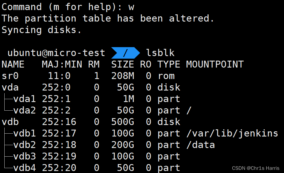 Linux调整分区大小而不丢失数据_resize2fs调整分区大小-CSDN博客
