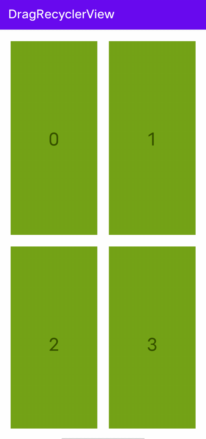 拖拽可排序Recyclerview(GridLayoutManager) 实现_可拖拽排序gridlayoutmanager-CSDN博客