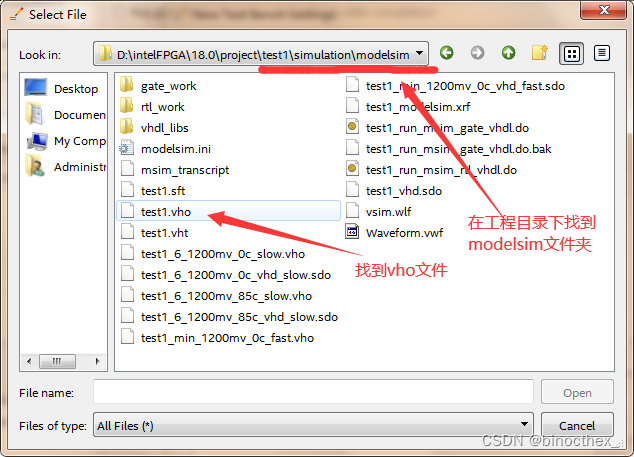 Quartus18.0同Modelsim的联合仿真（ VHDL 版）_quartus18联合modelsim仿真-CSDN博客