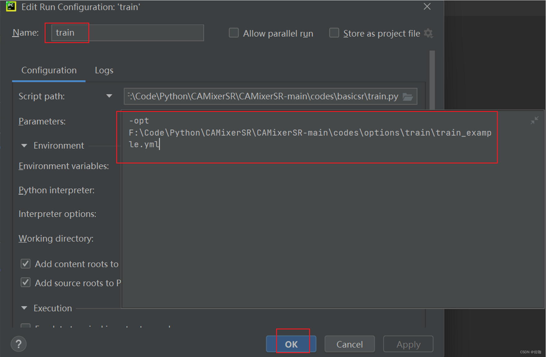超分辨率重建——CAMixerSR网络训练与推理测试（详细图文教程）-CSDN博客