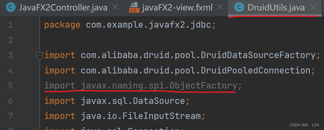在JavaFX项目文件当中的maven依赖有关线程池的包的时候会显示java: 无法访问javax.naming.spi.ObjectFactory 找不到javax.naming.spi ...