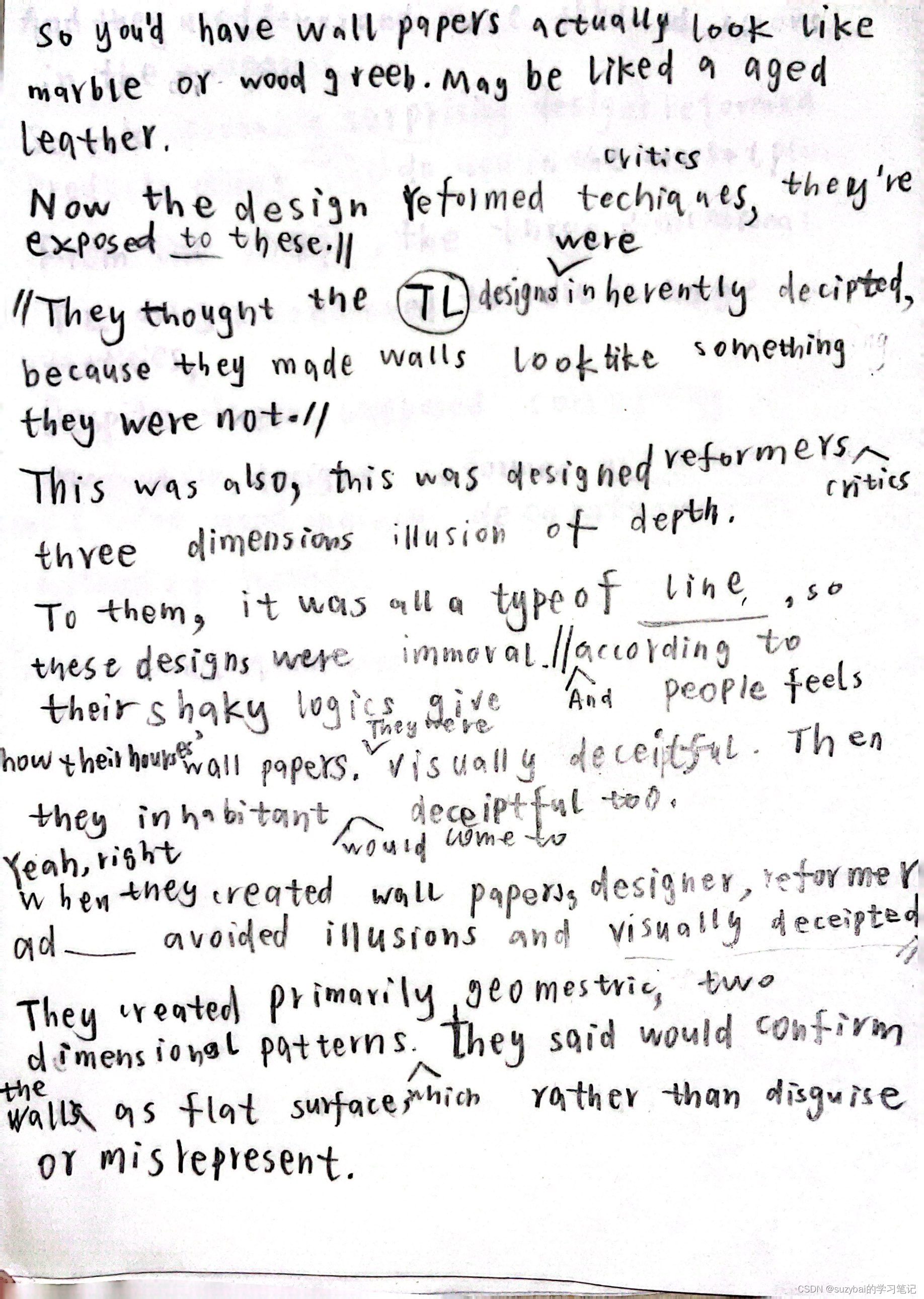 [230533] 托福听力真题｜TPO67｜精听训练｜Lecture3 Art History:New wallpaper designs ...