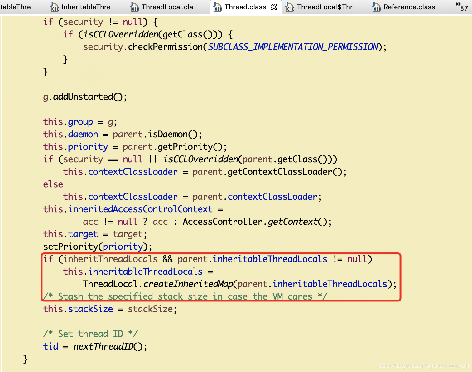 Thread ThreadLocal InheritableThreadLocal_namedinheritablethreadlocal被主线程删除-CSDN博客