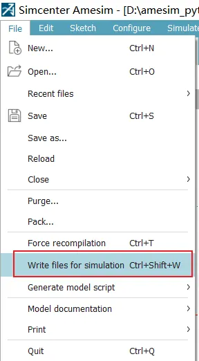 使用Python脚本运行Amesim模型_amesim python-CSDN博客