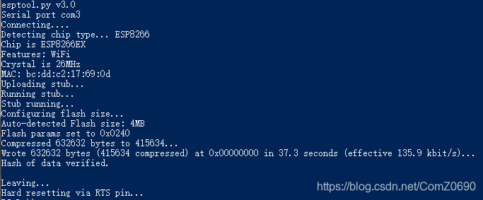 Esp8266(安可信esp 12f)刷micropython固件esp8266 12f Micropyrhon Csdn博客