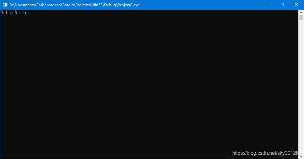 delphi HelloWorld 程序-CSDN博客