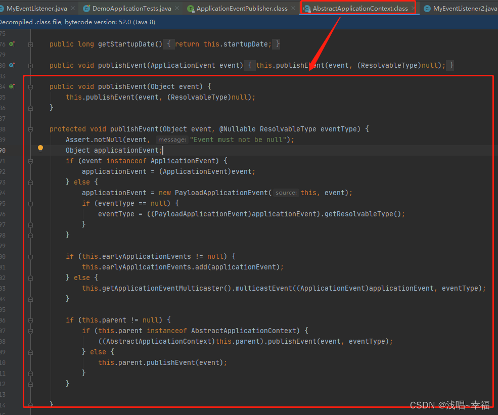 Spring中applicationlistener事件监听机制详解一种呢是通过实现applicationlistener接口实现感兴趣的事件 Csdn博客 2328