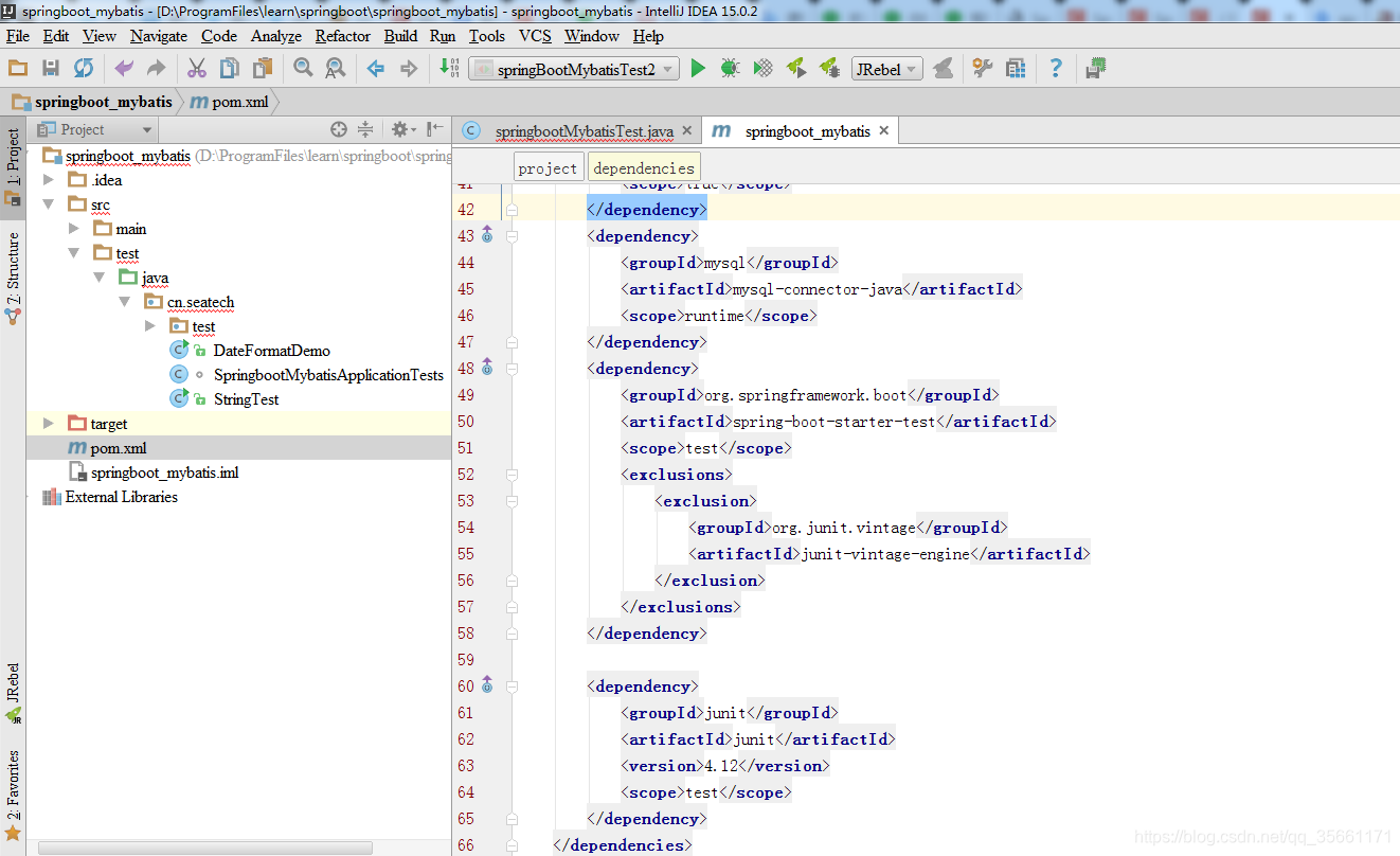 记录下在使用springboot时, 无法导入@RunWith注解的问题_runwith pom-CSDN博客