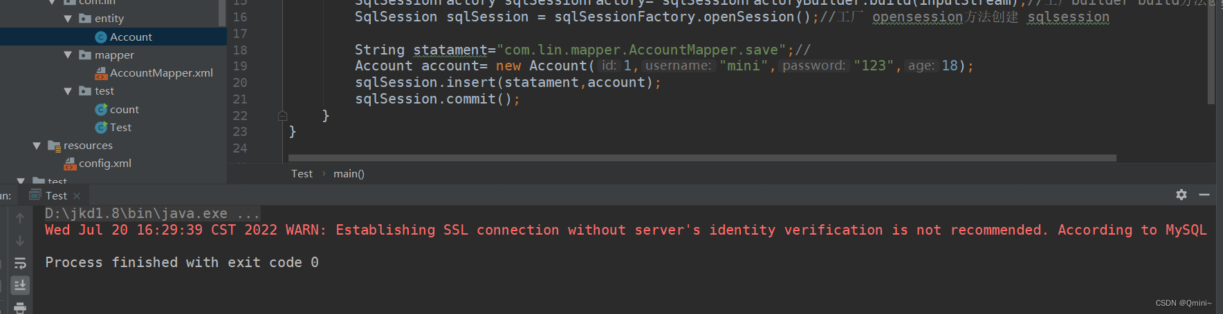 Mybatis 报错: Mapped Statements collection does not contain value for_mybatis not contains-CSDN博客